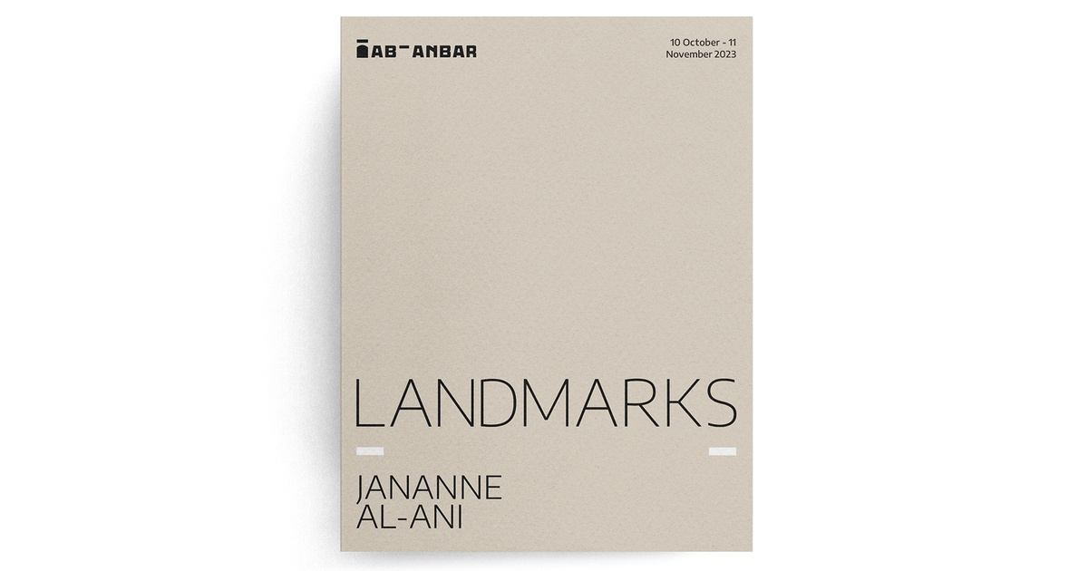 Publication: Landmarks - Jananne Al-Ani | Ab-Anbar Gallery